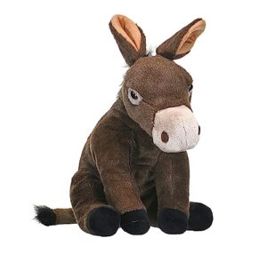 wild republic mule plush, stuffed animal, plush toy, gifts for kids, cuddlekins 12"