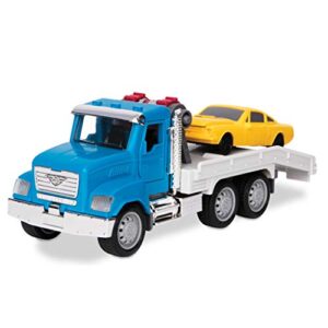 driven by battat – toy tow truck for kids – city vehicle toy – lights & sounds – movable parts – 3 years + – micro tow truck