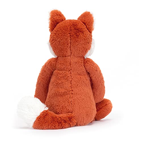 Jellycat Bashful Fox Cub Stuffed Animal, Medium 12 inches | Woodland Plush Toy | Classic Children's Gift