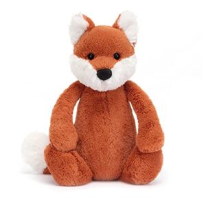 Jellycat Bashful Fox Cub Stuffed Animal, Medium 12 inches | Woodland Plush Toy | Classic Children's Gift