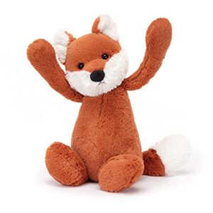 Jellycat Bashful Fox Cub Stuffed Animal, Medium 12 inches | Woodland Plush Toy | Classic Children's Gift