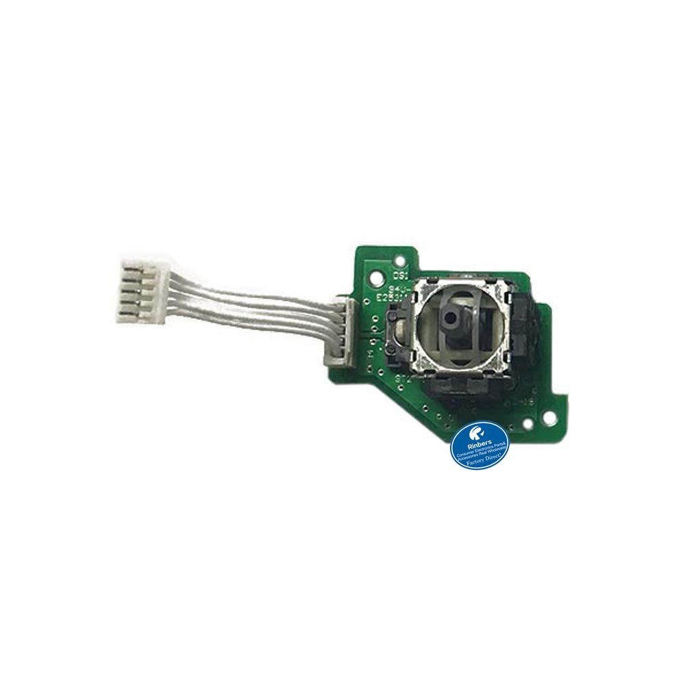 Rinbers® Left Right Analog Joysticks with PCB and Flex Cable Assembly Replacement for Nintendo Wii U Gamepad Controller