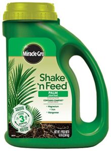 miracle-gro 3002910 shake 'n feed continuous release palm plant food