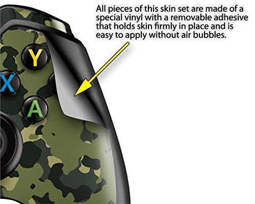 WraptorSkinz Decal Style Vinyl Skin Wrap compatible with XBOX One Original Wireless Controller WraptorCamo Old School Camouflage Camo Army - (CONTROLLER NOT INCLUDED)