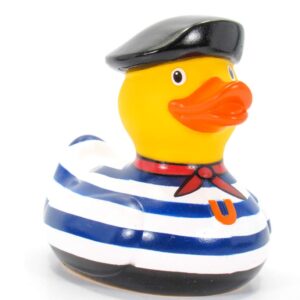 artiste (paris) rubber duck by bud ducks | elegant gift packaging - "it's like surreal!" | child safe | collectable