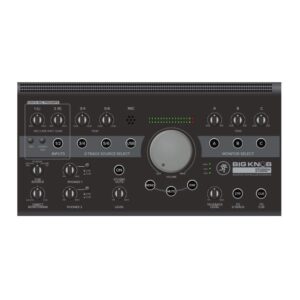 mackie big knob studio+ 4x3 studio monitor controller