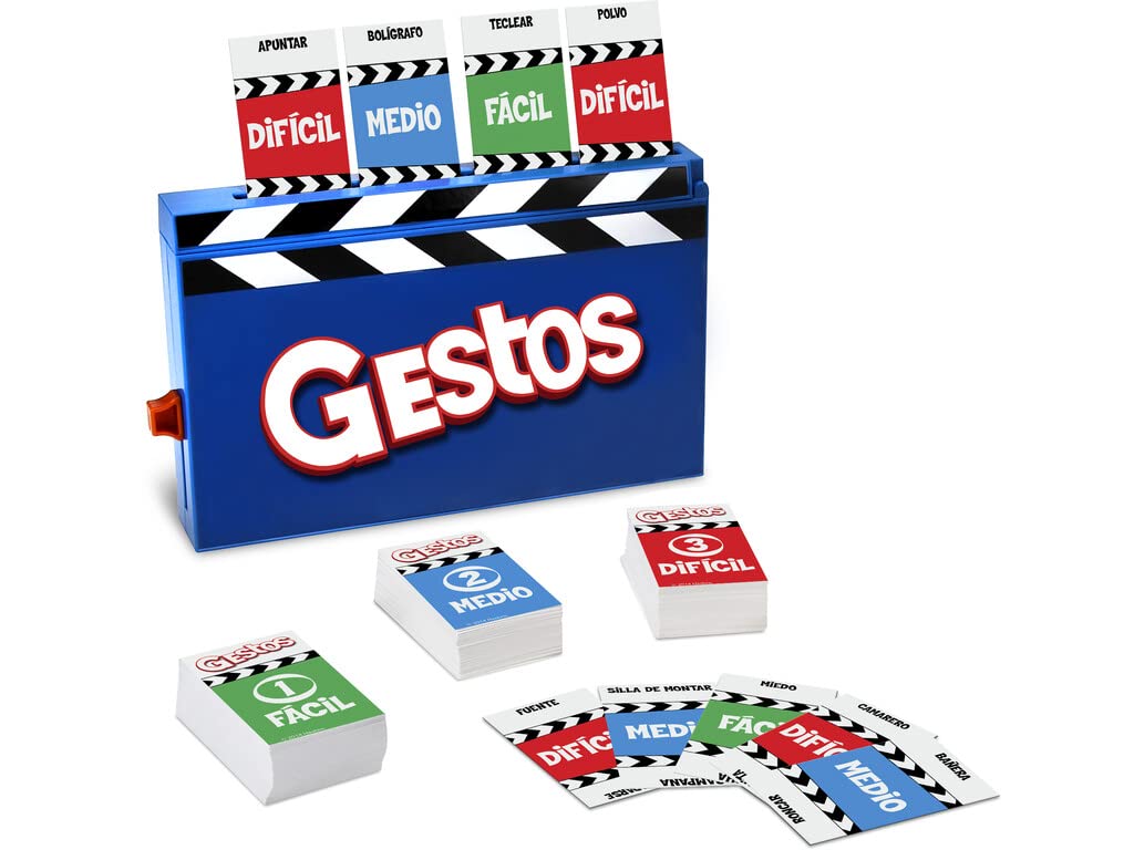 Hasbro Gaming – Gestures, Table Games Spanish Version, Multicoloured b0638105 for 8 años to 99 años