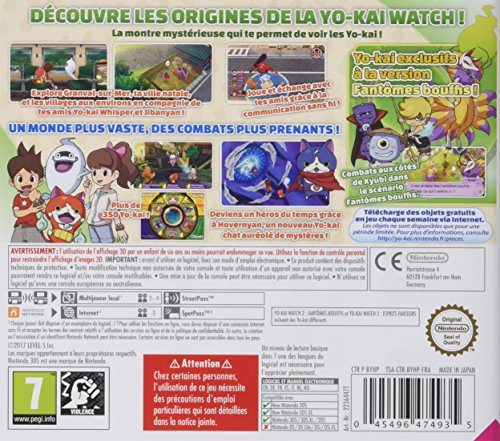 Yo-Kai Watch 2 : Fantômes Bouffis