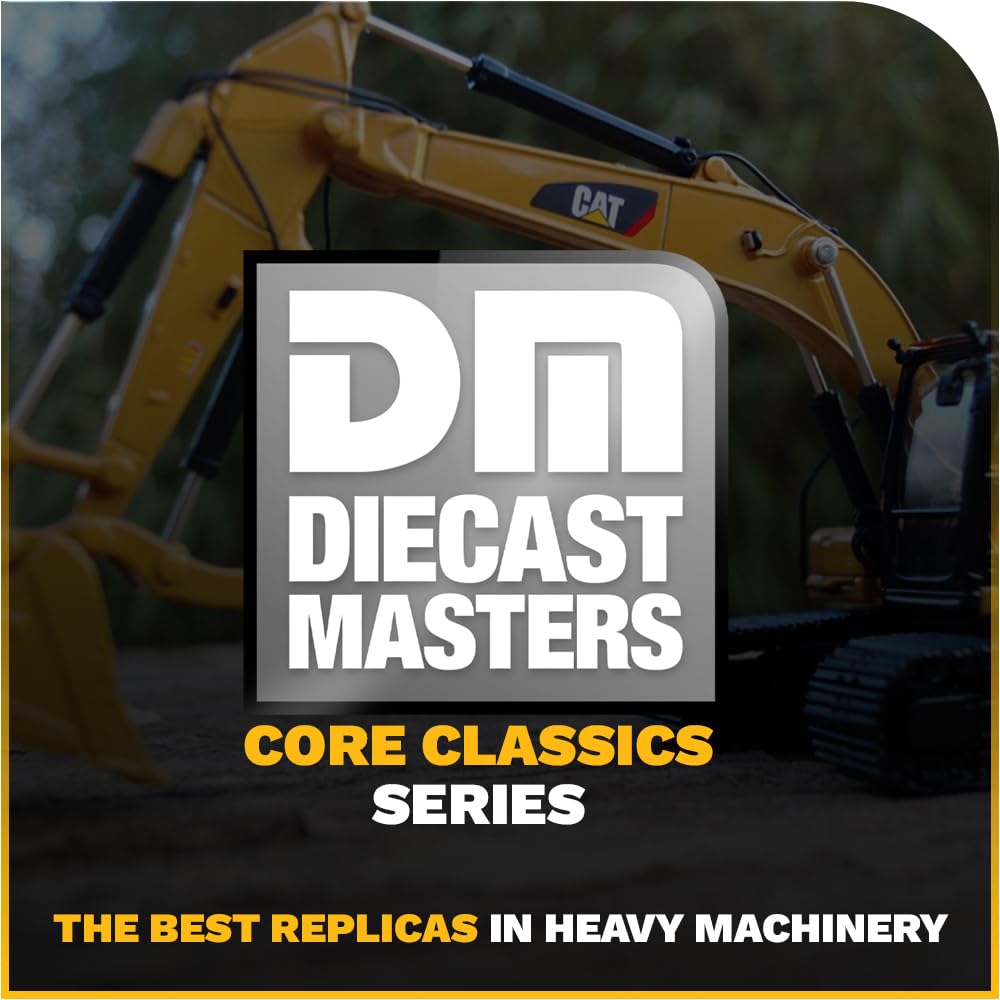 Diecast Masters Caterpillar 323F L Hydraulic Excavator, Core Classics Series Cat Trucks & Construction Equipment | 1:50 Scale Collectible | 85924C