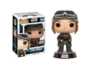 jyn erso pop! star wars rogue one 148 exclusive version vinyl bobble head