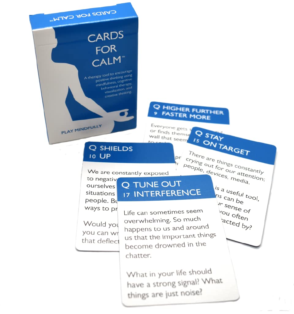 Cards for Calm: Manage Anxiety and Stress with Proven, Effective, empowering strategies. Cultivate Peace, Resilience, and Balance in Your Life.