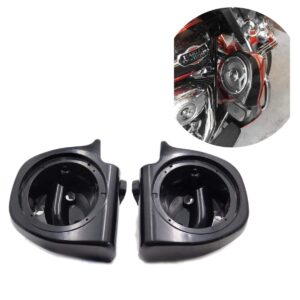 httmt hl1584-052f-r/l- speaker pod box 6.5 inches compatible with 1993-2013 harley touring lower vented fairings