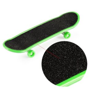 HoneyToys 5pcs Professional Mini Fingerboards/Finger Skateboard, Unique Matte Surface (Random Pattern)