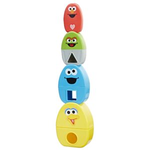 sesame street playskool friends elmo’s stack & nest friends for 12 months to 1188 months