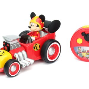 Jada Toys Disney Mickey Roadster Racer RC Vehicle Red, Standard