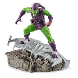 schleich marvel green goblin diorama character action figure