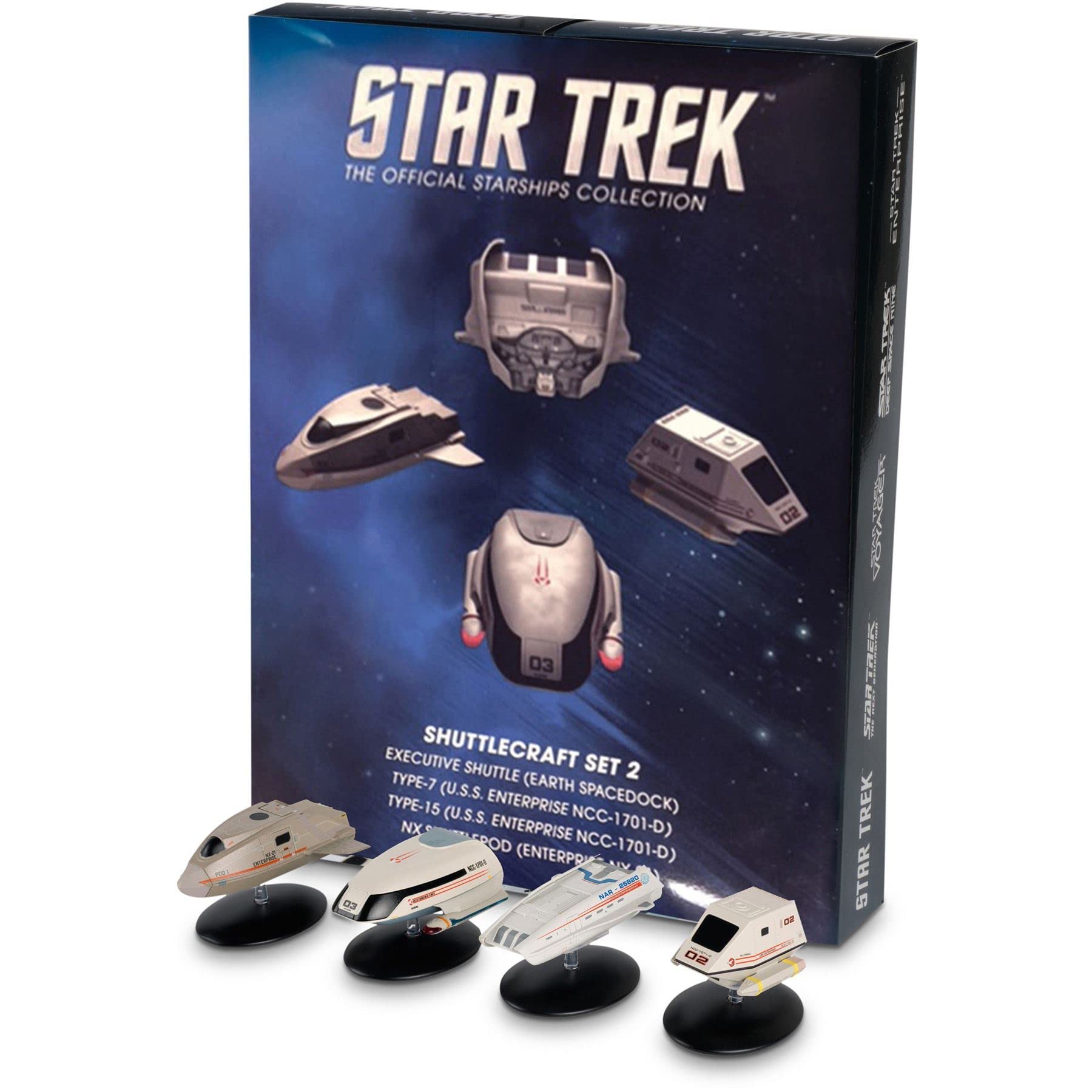 Diamond Comic Dist--England Star Trek Starships Figurine Set Collectible