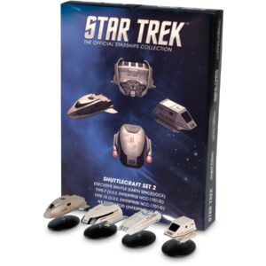 diamond comic dist--england star trek starships figurine set collectible