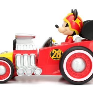 Jada Toys Disney Mickey Roadster Racer RC Vehicle Red, Standard