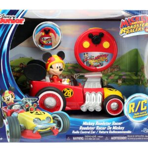 Jada Toys Disney Mickey Roadster Racer RC Vehicle Red, Standard