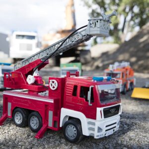 Driven by Battat – Large Toy Fire Truck for Kids – Toy Rescue Vehicle – Red Emergency Toy Truck – Lights & Sounds – 3 Years + – Standard Fire Truck