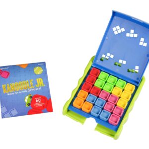 Educational Insights Kanoodle Jr. Brain Boosting Puzzle Game, Brain Teaser Game for Kids, 2-D & 3-D Puzzles, Gift For Kids Ages 4 to 7