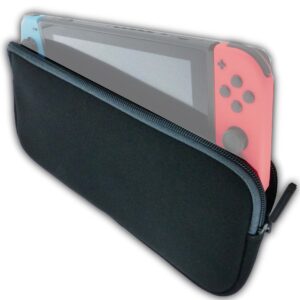 Subsonic SA5393 7-in-1 Accessory Pack for Nintendo Switch with Carrying Case and Screen Protector