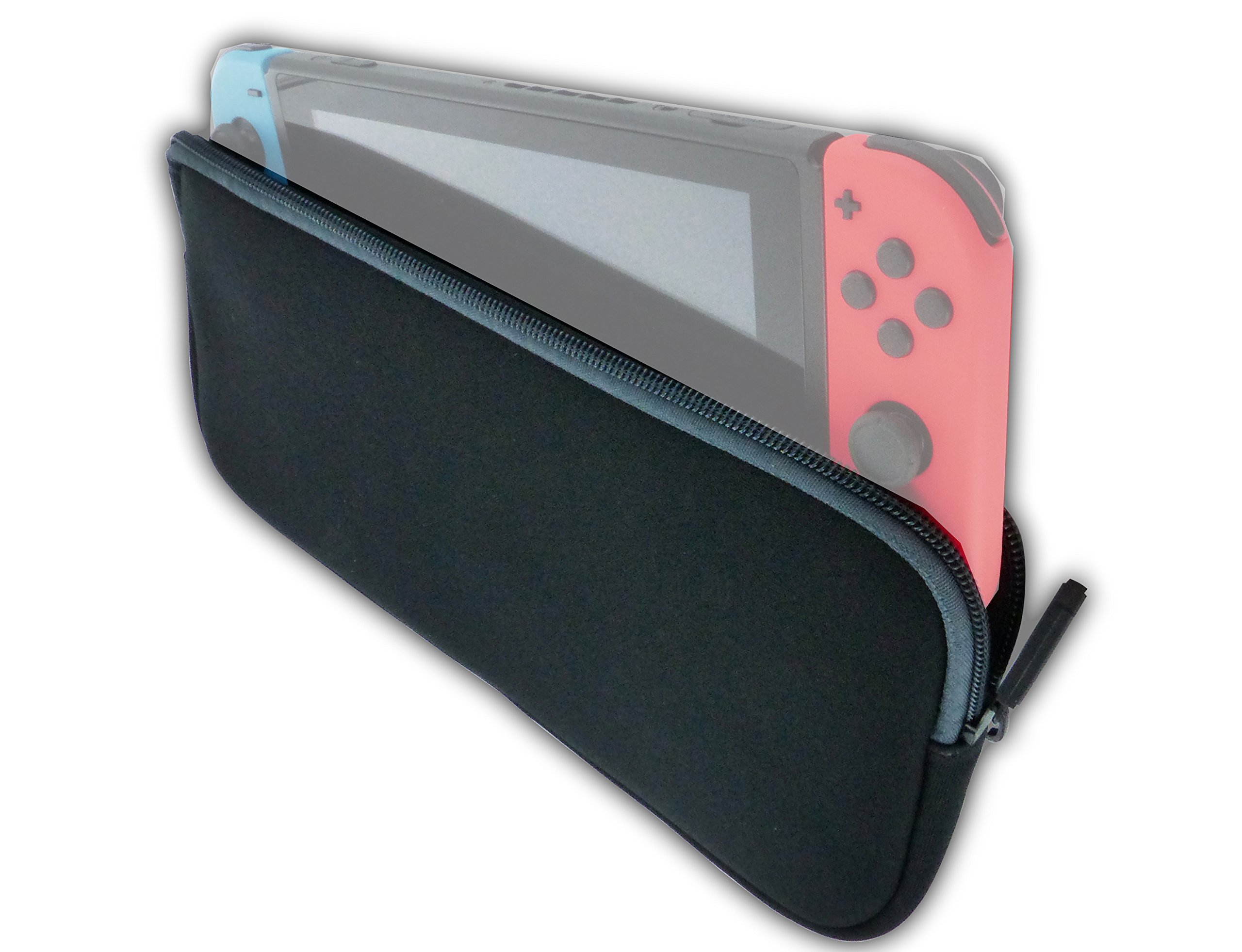 Subsonic SA5393 7-in-1 Accessory Pack for Nintendo Switch with Carrying Case and Screen Protector