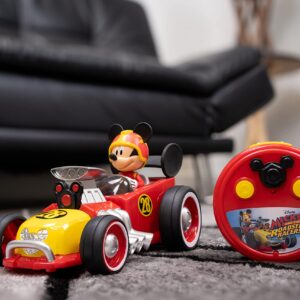 Jada Toys Disney Mickey Roadster Racer RC Vehicle Red, Standard