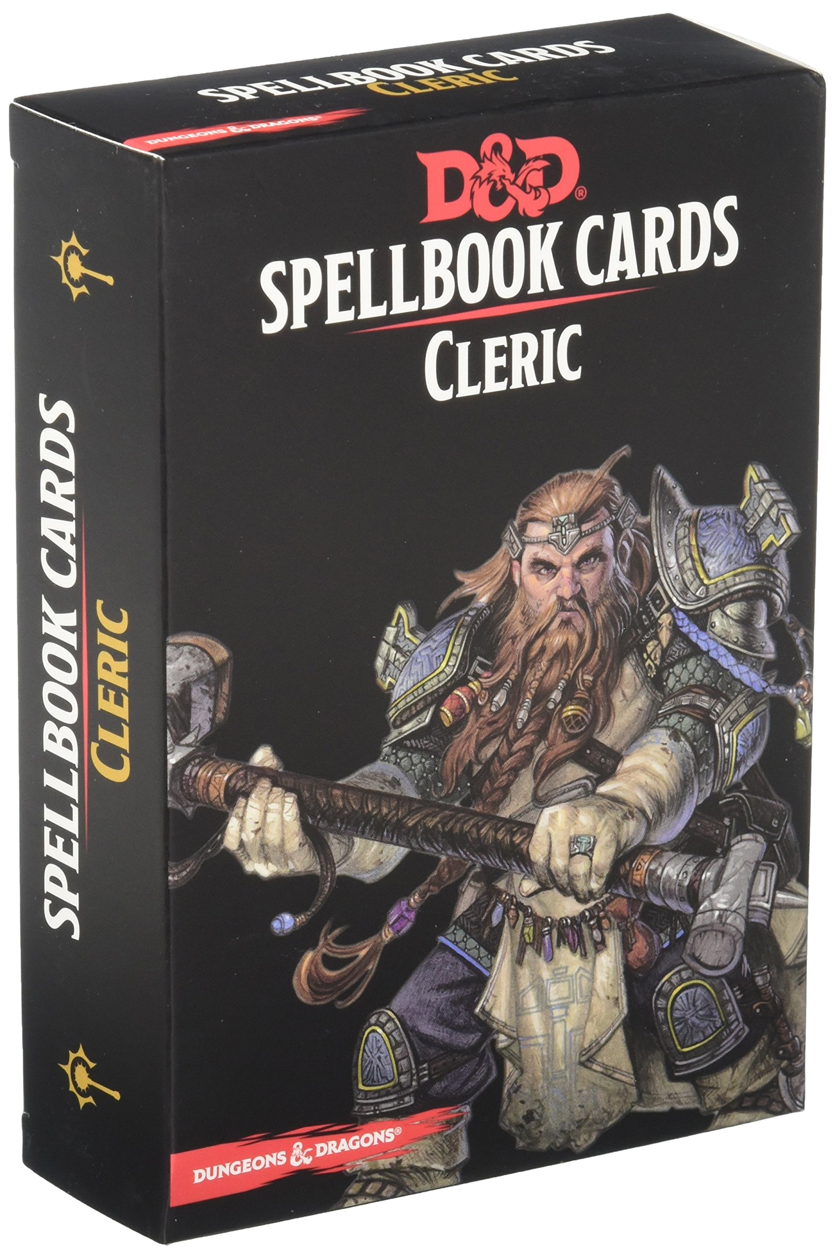 Dungeons & Dragons: Spell Book Cards: Cleric Deck Card Game (8 Players)