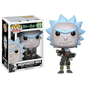 Funko POP Animation Rick and Morty Weaponized Rick (Styles May Vary) Action Figure