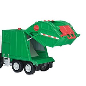 Driven by Battat – Large Toy Recycling Truck For Kids – Toy City Vehicle – Lights & Sounds Toy Truck – Movable Parts – 3 Years + – Standard Green Recycling Truck