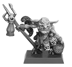 spellcrow game miniatures hobgoblin with fork