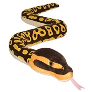 Wild Republic Snakes, Snake Plush, Stuffed Animal, Plush Toy, Gifts for Kids, Ball Python, 54"