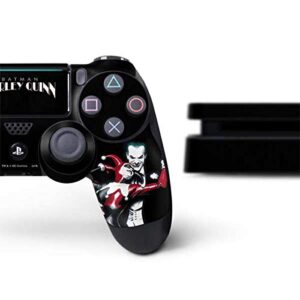 Skinit Decal Gaming Skin Compatible with PS4 Slim Bundle - Officially Licensed Warner Bros Harley Quinn and The Joker Design