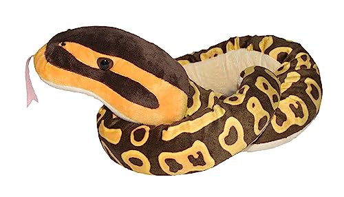 Wild Republic Snakes, Snake Plush, Stuffed Animal, Plush Toy, Gifts for Kids, Ball Python, 54"