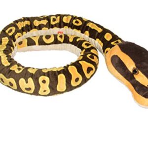 Wild Republic Snakes, Snake Plush, Stuffed Animal, Plush Toy, Gifts for Kids, Ball Python, 54"