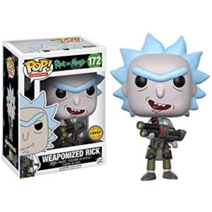 Funko POP Animation Rick and Morty Weaponized Rick (Styles May Vary) Action Figure