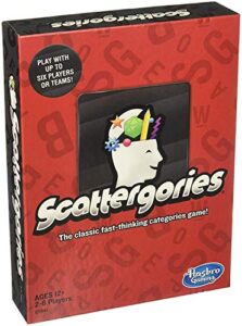 hasbro gaming scattergories board game