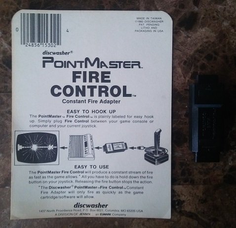 Fire Control Constant Fire Adapter (Atari 2600)