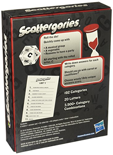 Hasbro Gaming Scattergories Board Game