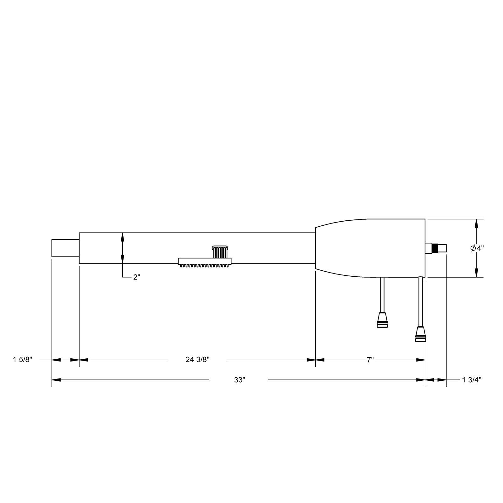 Universal GM 33-Inch Tilt Steering Column, Floor Shift, 5-Position Adjustable, Compatible with OE & Aftermarket Harnesses, 1969-1994 GM Specs, Includes Chrome Levers, Raw