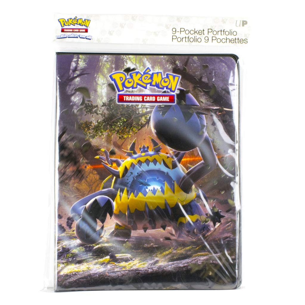 Pokemon Ultra Pro Sun & Moon 4 Crimson Invasion 9-Pocket Portfolio, Multicolor