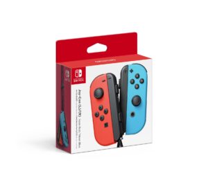 nintendo joy-con (l/r) - neon red/neon blue