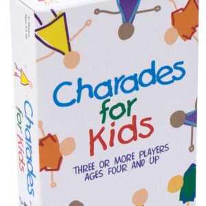 Pressman Charades for Kids Peggable - No Reading Required Family Game Multicolor ,5"