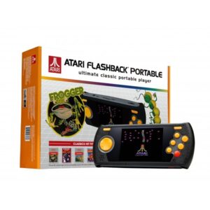 atgames atari flashback ultimate portable game player with 60 built-in games