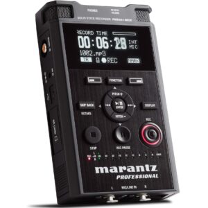 marantz professional pmd661mkiii | handheld solid state field recorder with on-board file encryption, studio-grade recording resolutions and microphone included