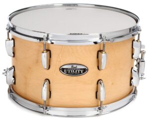 pearl modern utility snare drum - 14 x 8 inch - satin natural