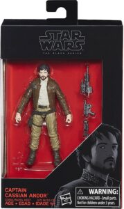 star wars rogue one the black series captain cassian andor exclusive action figure, 3.75 inches and imperial death trooper by star wars