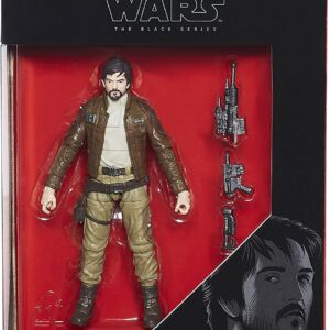 Star Wars Rogue One The Black Series Captain Cassian Andor Exclusive Action Figure, 3.75 Inches and Imperial Death Trooper by STAR WARS